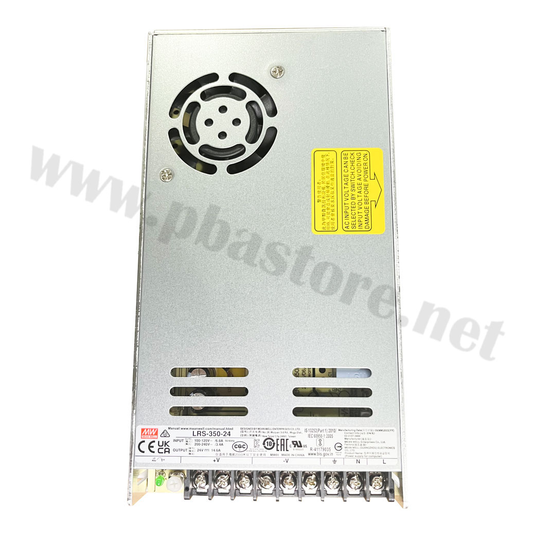 Switching Power Supply MEAN WELL LRS-350-24 Low profile 24V 350.4W 14.6A เป็นอุปกรณ์แปลงแรงดัน ...